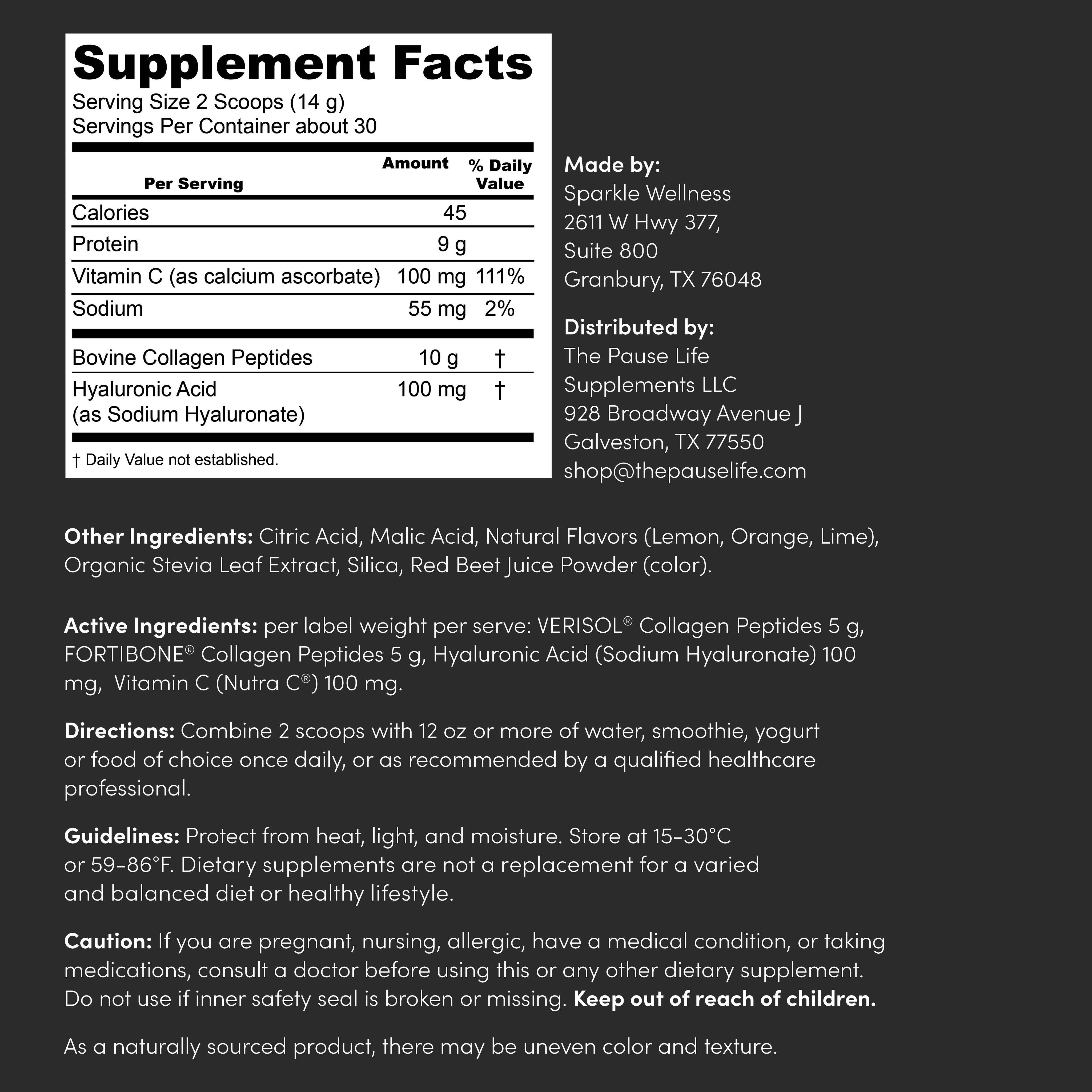 Skin & Bone Collagen | The 'Pause Life – The 'Pause Life by Dr. Mary ...